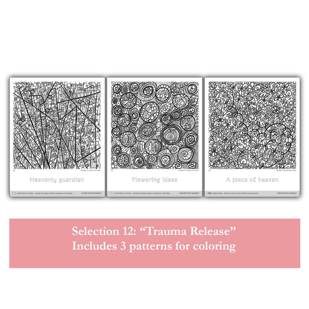 12: Trauma Release – Color Your Chakras